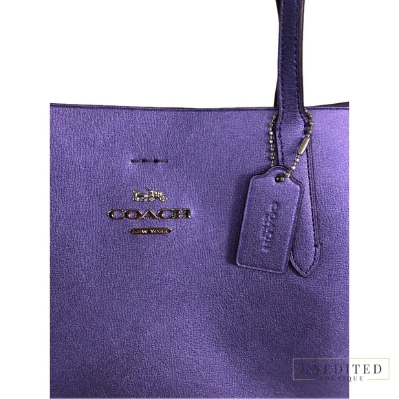 Coach | Bags | Nwt Coach Avenue Tote Periwinkle Purple | Poshmark